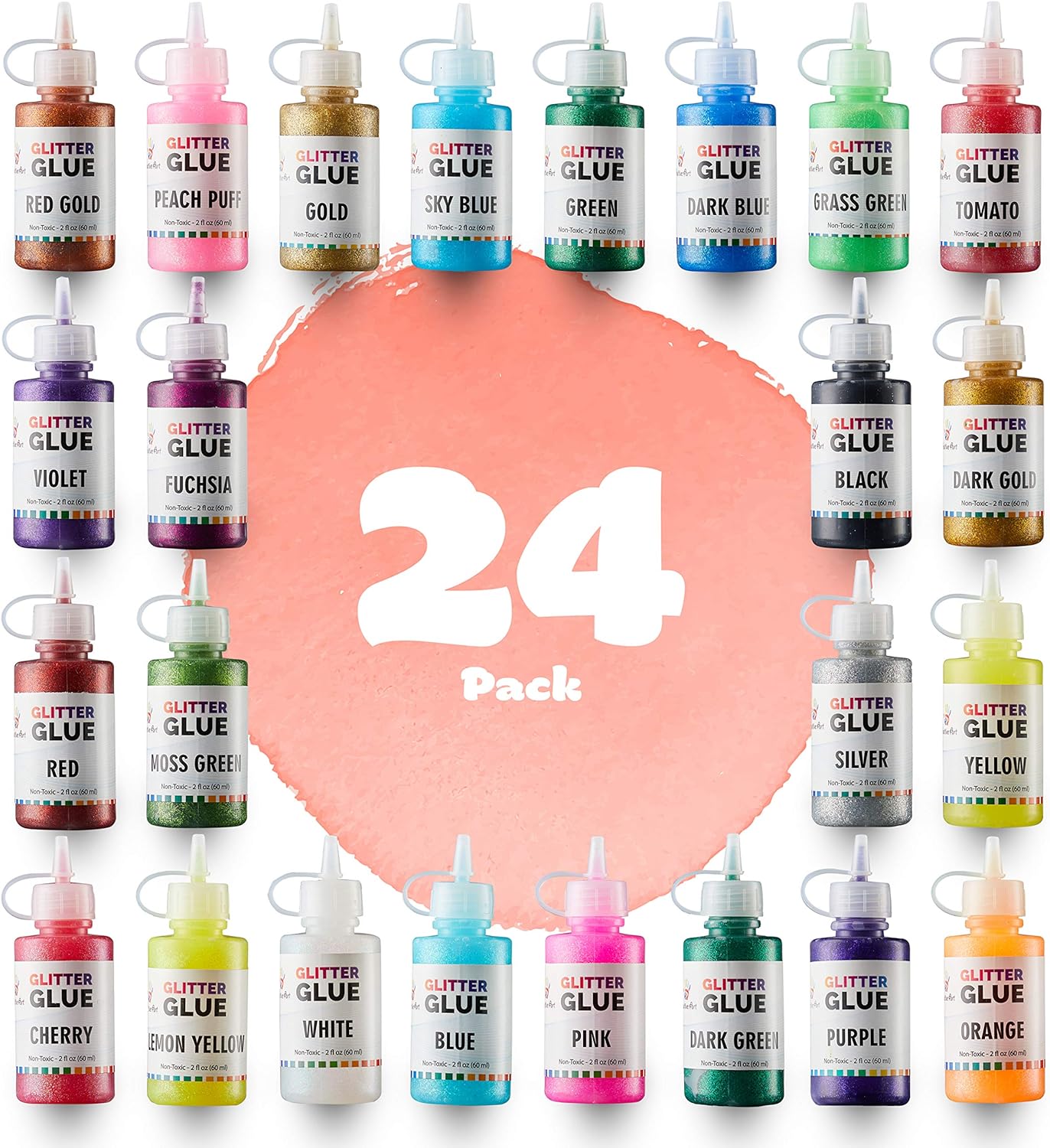 Glitte Glue - Set 24 Colors – Positive Art